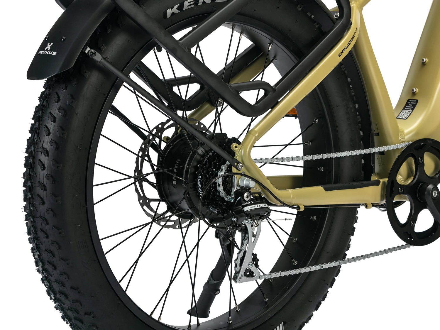 Explorer Plus Step-Over Fat Tire Electric Bike | Troxus Ebike