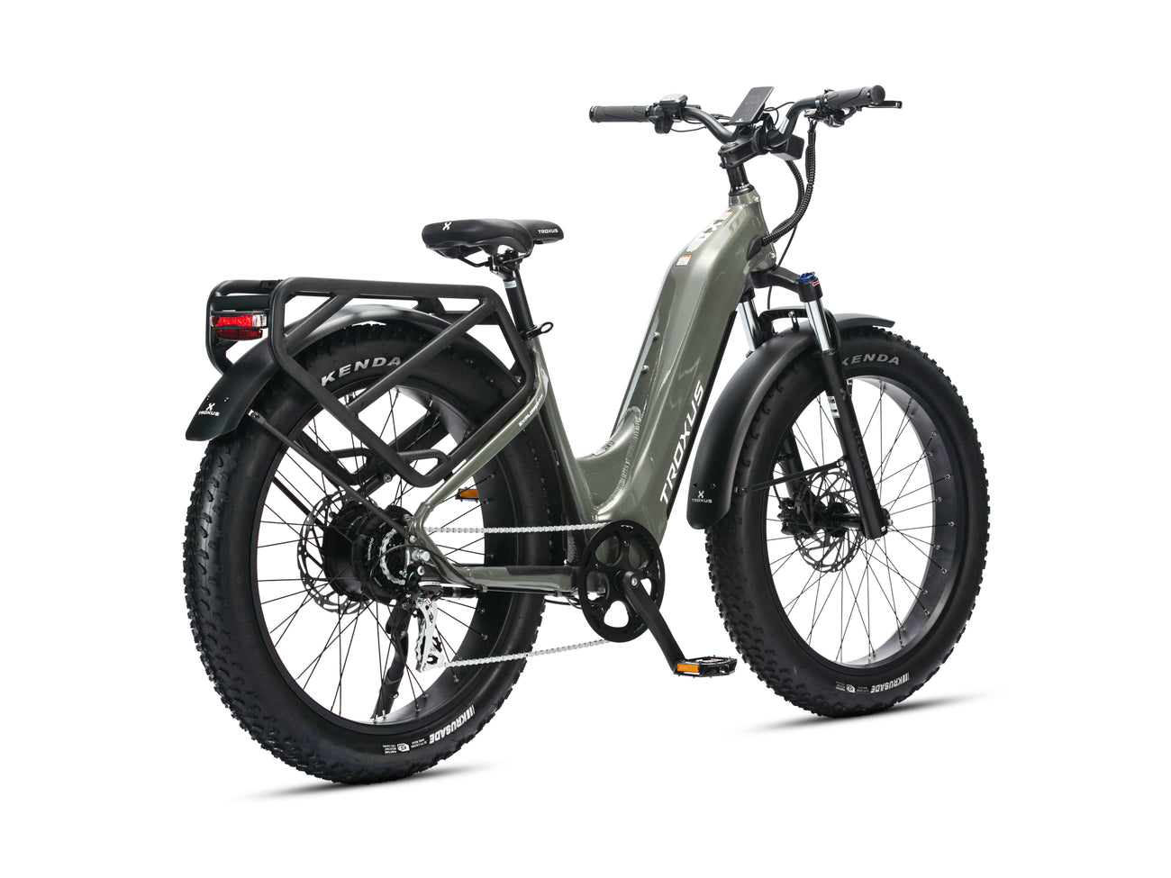 Explorer Plus Step-Thru Fat Tire Electric Bike - MIK Version | Troxus Ebike