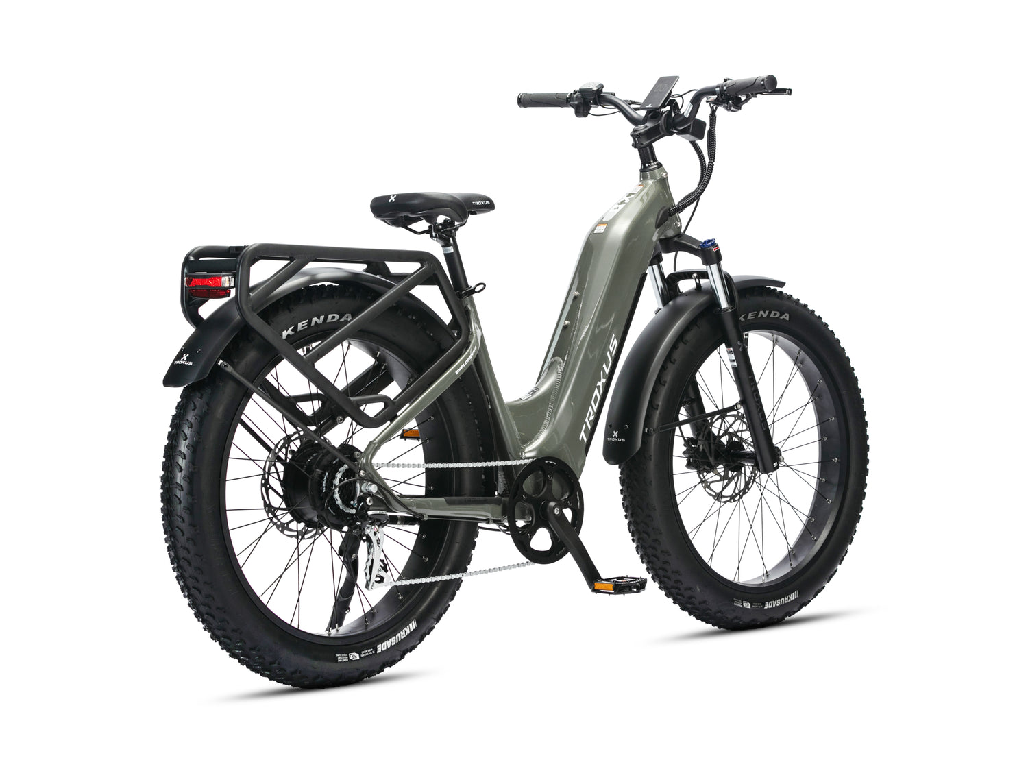 Explorer Plus Step-Thru Fat Tire Electric Bike - MIK Version | Troxus Ebike