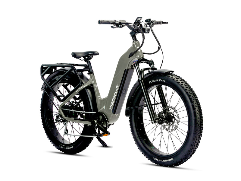Explorer Plus Step-Thru Fat Tire Electric Bike - MIK Version | Troxus Ebike