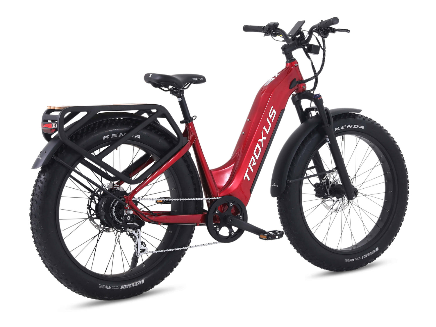 Explorer Plus Step-Thru Fat Tire Electric Bike | Troxus Ebike