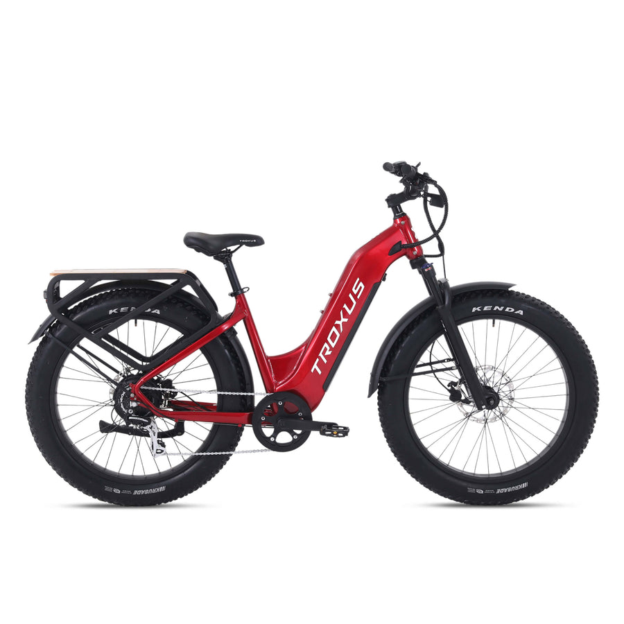 Explorer Plus Step-Thru Fat Tire Electric Bike | Troxus Ebike