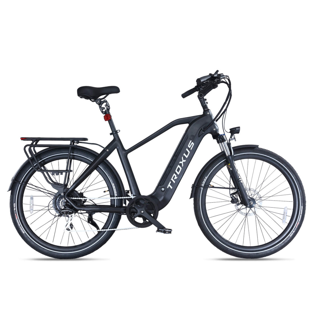 Trax Commuter Long Range Hub Motor Ebike | Troxus Ebike