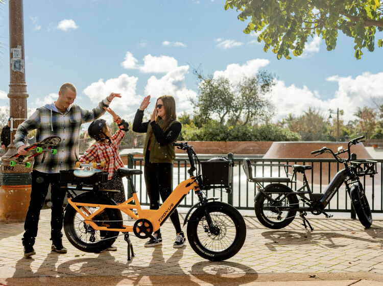 Troxus Utility Ebikes | Cargo & Step-Through Electric Bikes